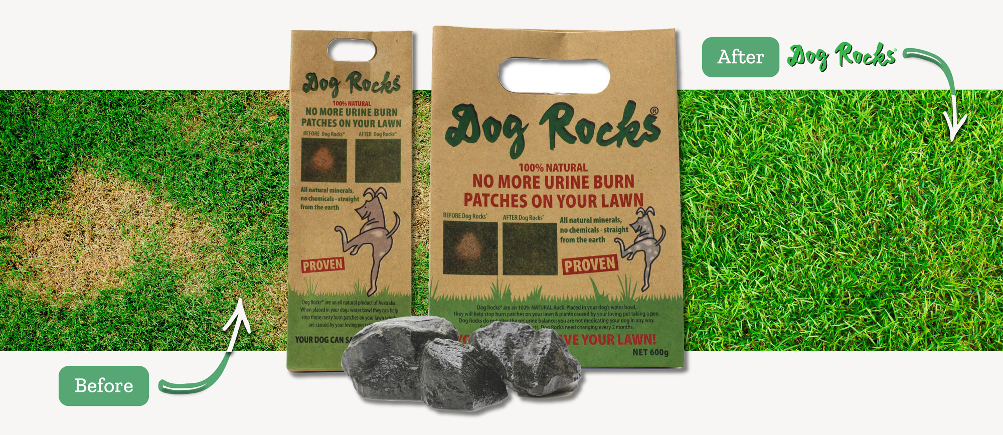 Keep your lawn looking fresh with Dog Rocks! - American Distribution ...